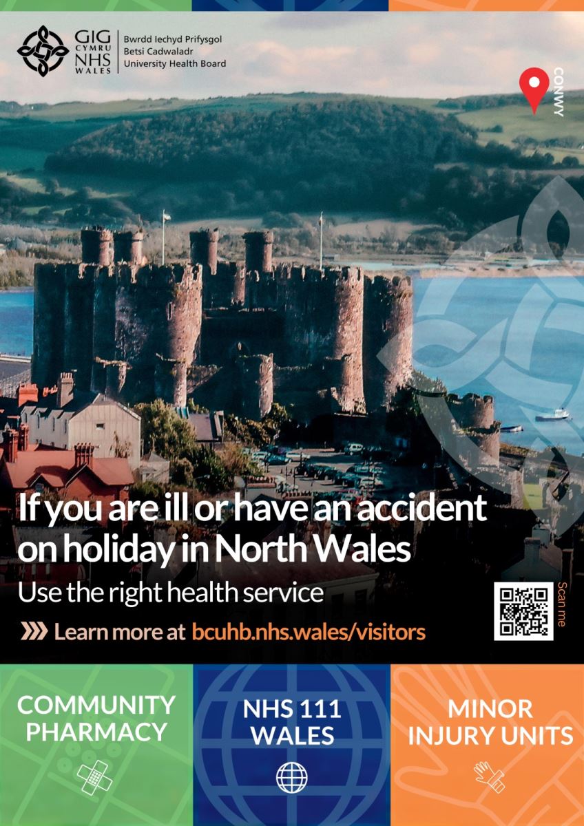 Health Services for visitors to North Wales - Visit Conwy